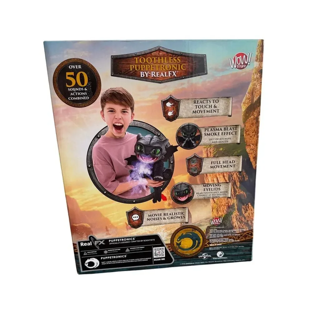 RealFX | Toys | New In Box How To Train Your Dragon Toothless ...